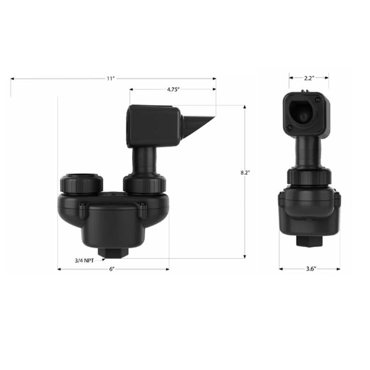 4090 Series 1 Head Detector w/o Confirmation lights – TOMAR Traffic